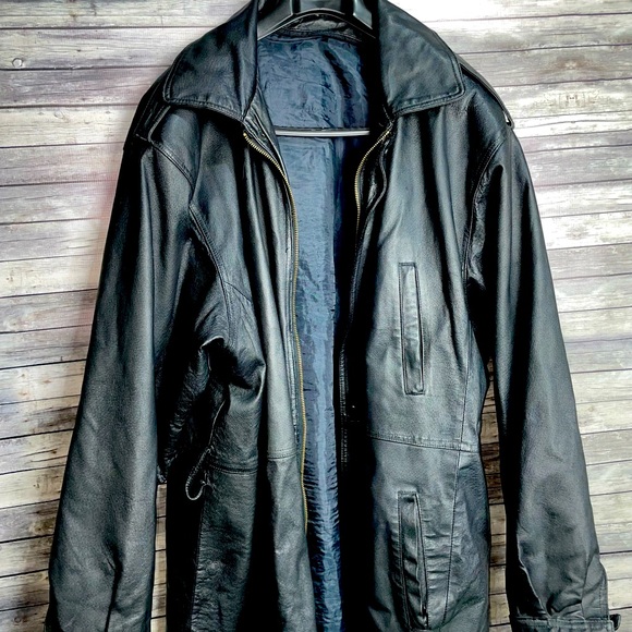 Wilda | Jackets & Coats | Mens Wilda Genuine Leather Jacket With ...